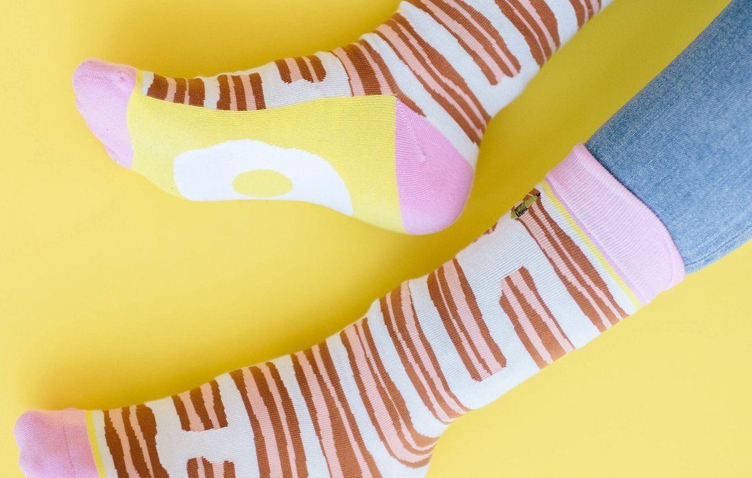 Bacon Socks | Woven Pear - Woven Pear