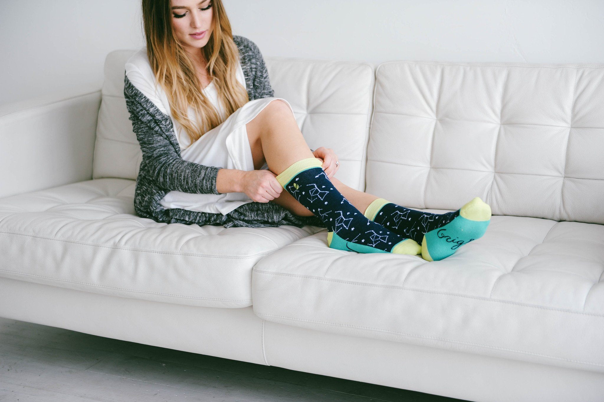 Shine Bright Star Socks | Woven Pear - Woven Pear